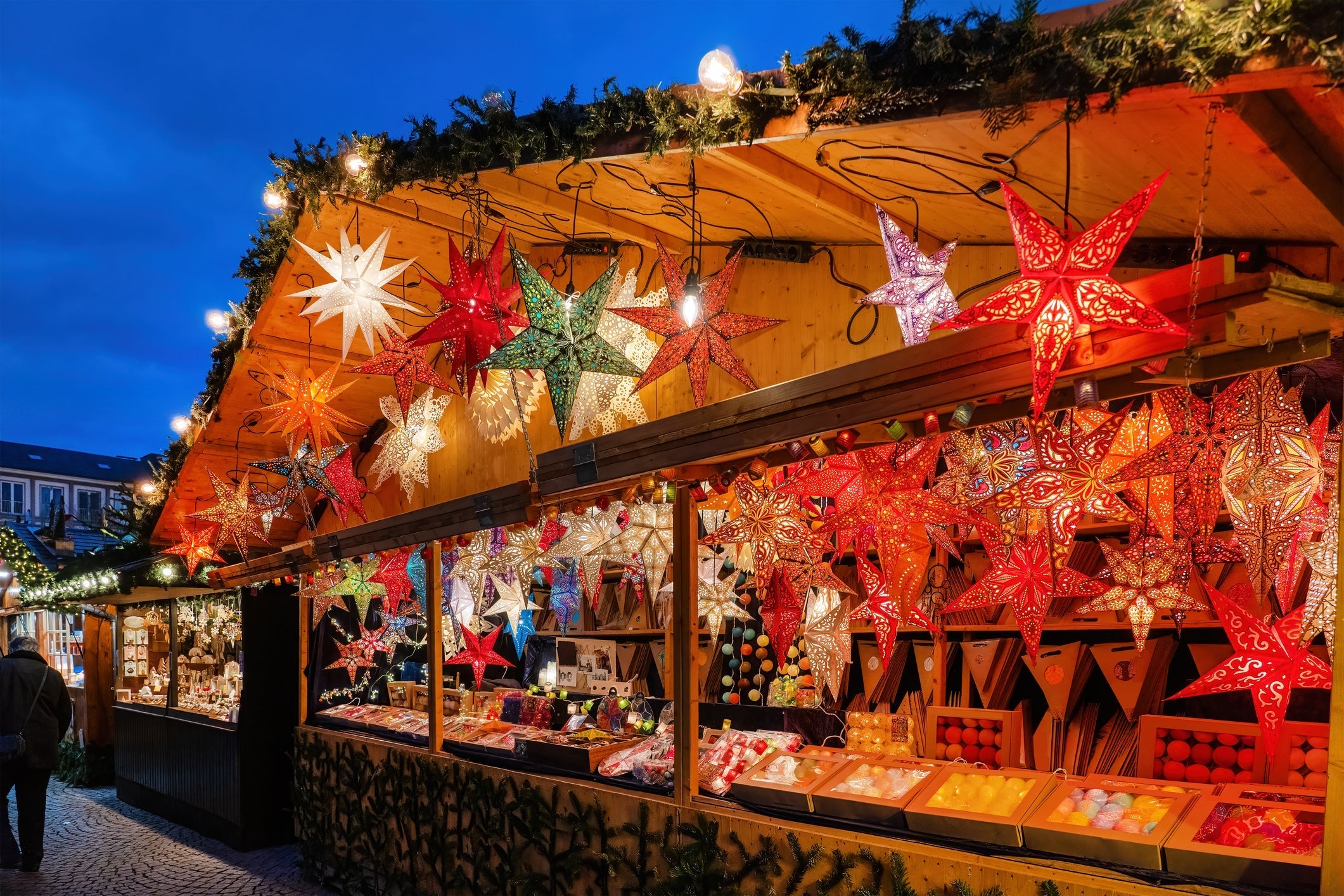 Christmas markets in Germany without environmental stickers